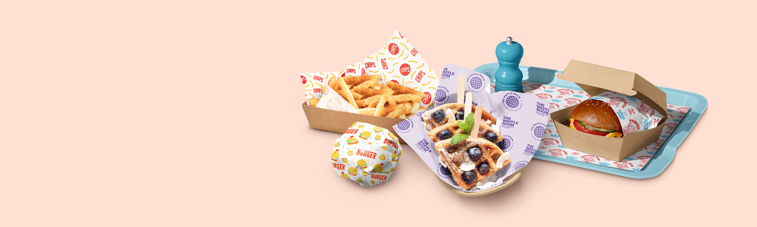 Custom printed food wraps - Cupandcarry.com.au
